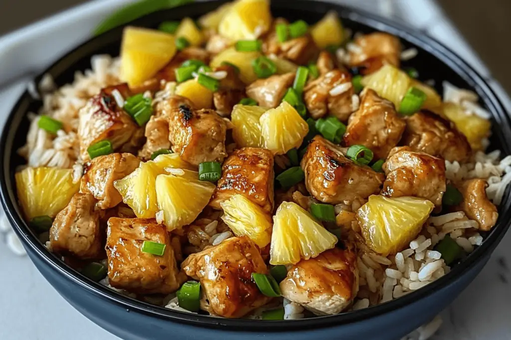 Your Easy Pineapple Chicken and Rice Recipe