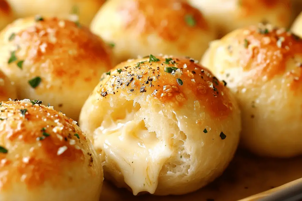 Garlic Butter Cheese Bombs Recipe: Bake at Home
