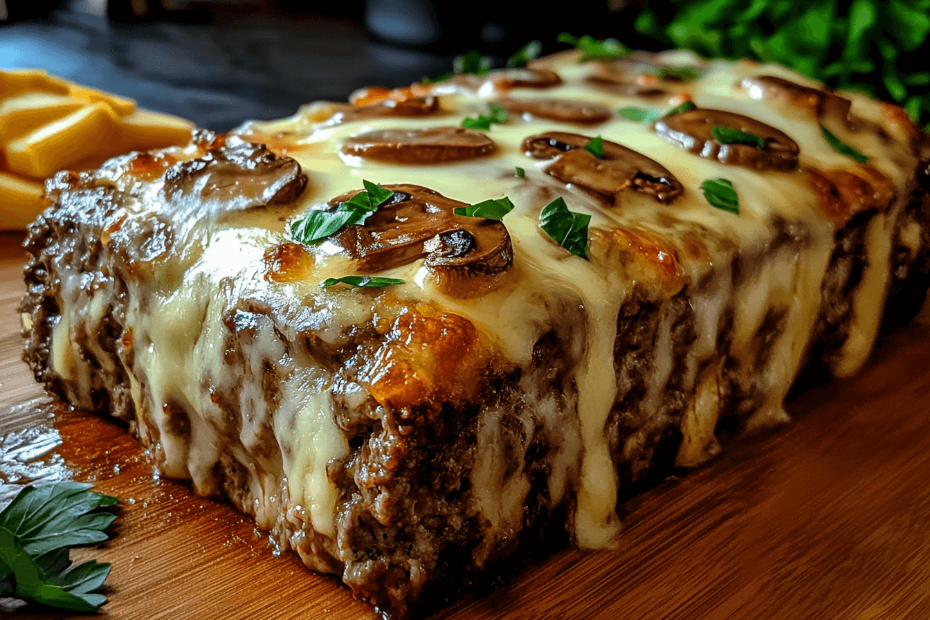 Philly Cheesesteak Meatloaf Recipe