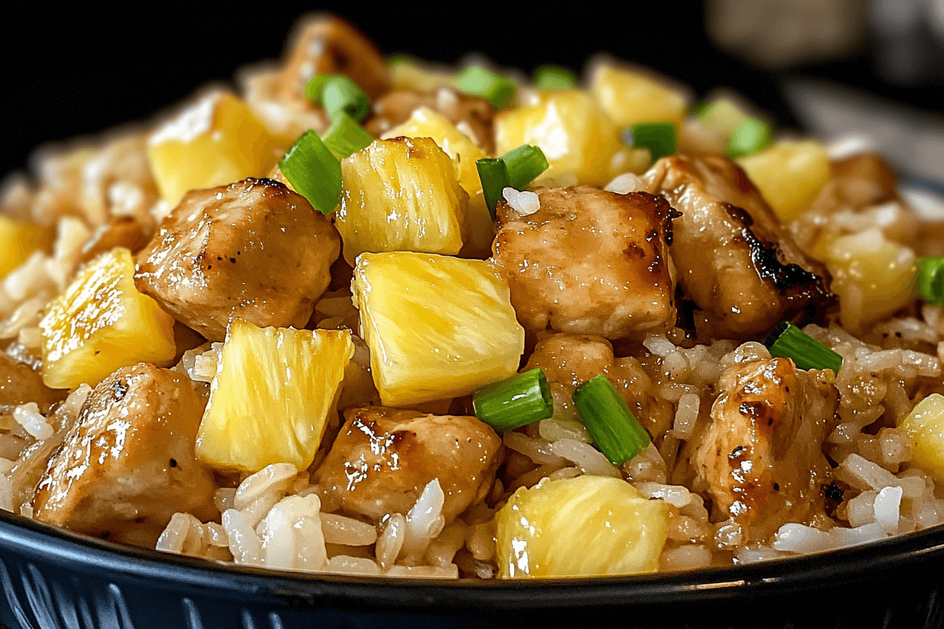 Your Easy Pineapple Chicken and Rice Recipe