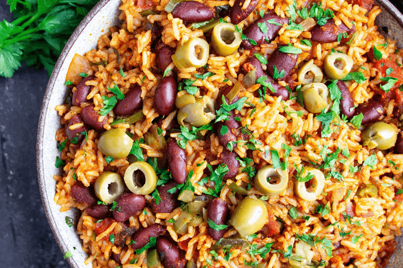 Spanish Rice and Beans: Easy, Bold, One-Pot Dinner