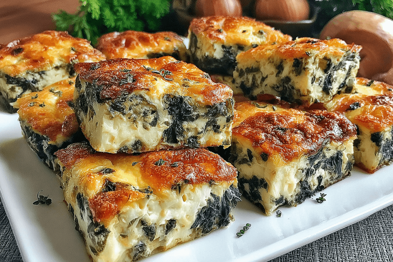 Spinach Cheese Squares: The Ultimate Spinach Cheese Squares Recipe