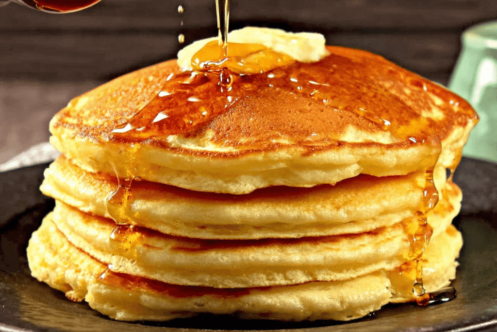 Fluffy Homemade Pancakes Recipe - Easy and Delicious Breakfast