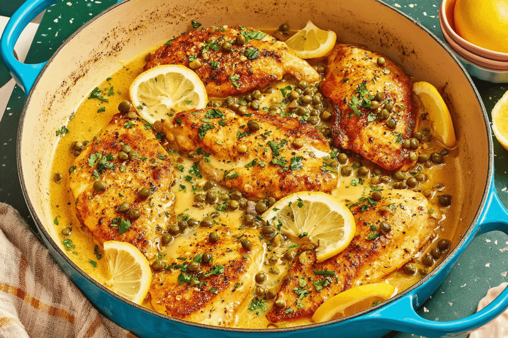 Lemon Chicken Piccata Recipe - Easy, Flavorful Italian Dish