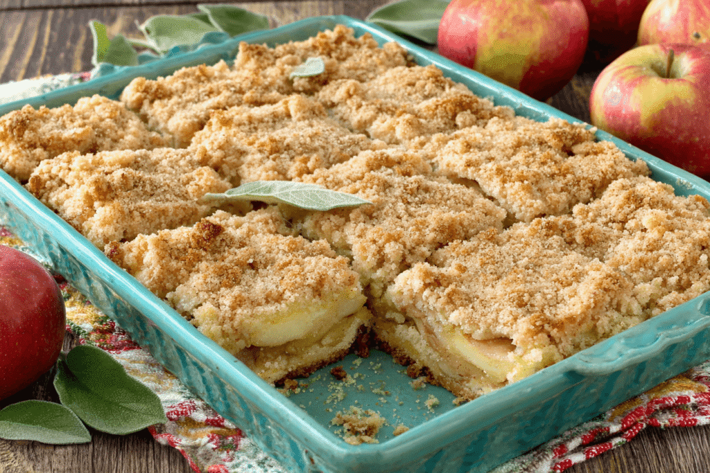 Delicious Apple Kuchen Bars Recipe - Easy and Comforting Dessert