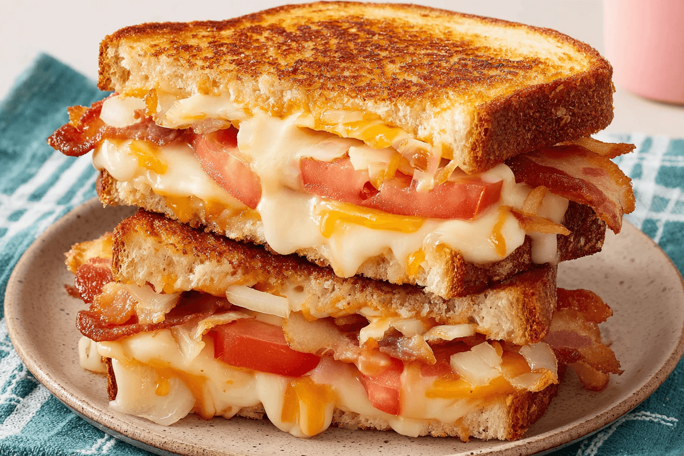 The Ultimate Cheese Bacon Sandwich Recipe - Delicious & Easy