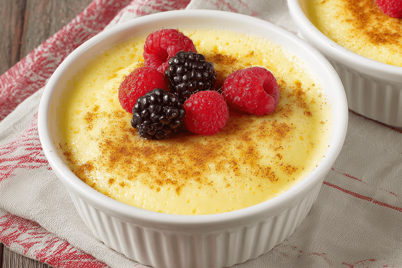 Classic Baked Custard Recipe - Easy and Creamy Dessert