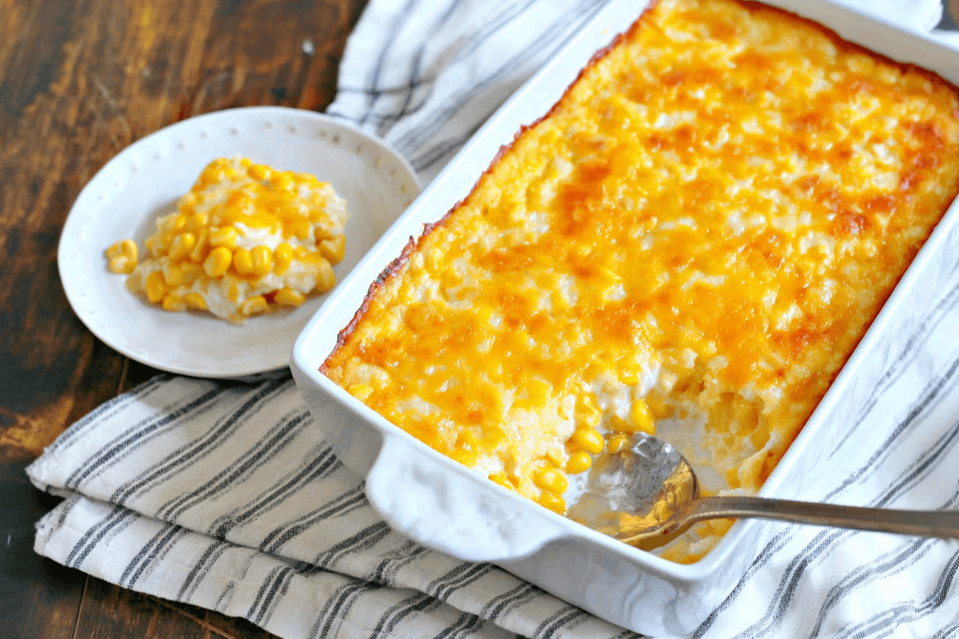 Delicious Creamy Baked Corn Casserole Recipe