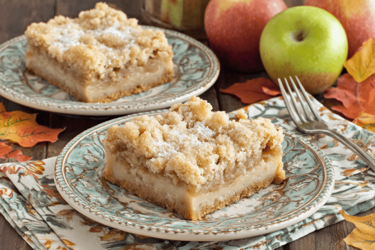Delicious Apple Kuchen Bars Recipe - Easy and Comforting Dessert