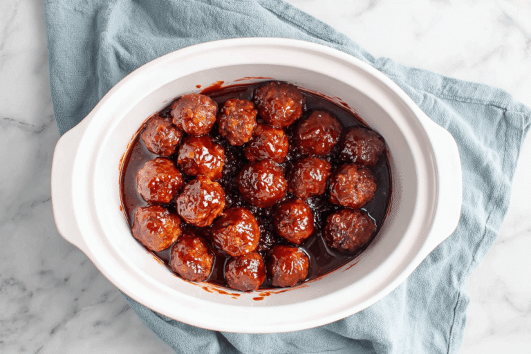 Grape Jelly Meatball Recipe – Easy, Sweet & Savory Appetizer