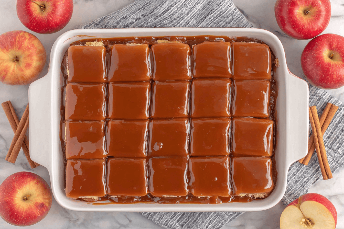 Delicious Caramel Apple Eclair Cake Recipe - Easy & Irresistible