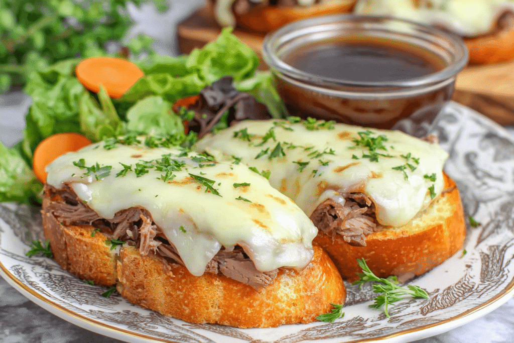 Cheesy Roast Beef Texas Toast Recipe - Quick & Easy Comfort Food