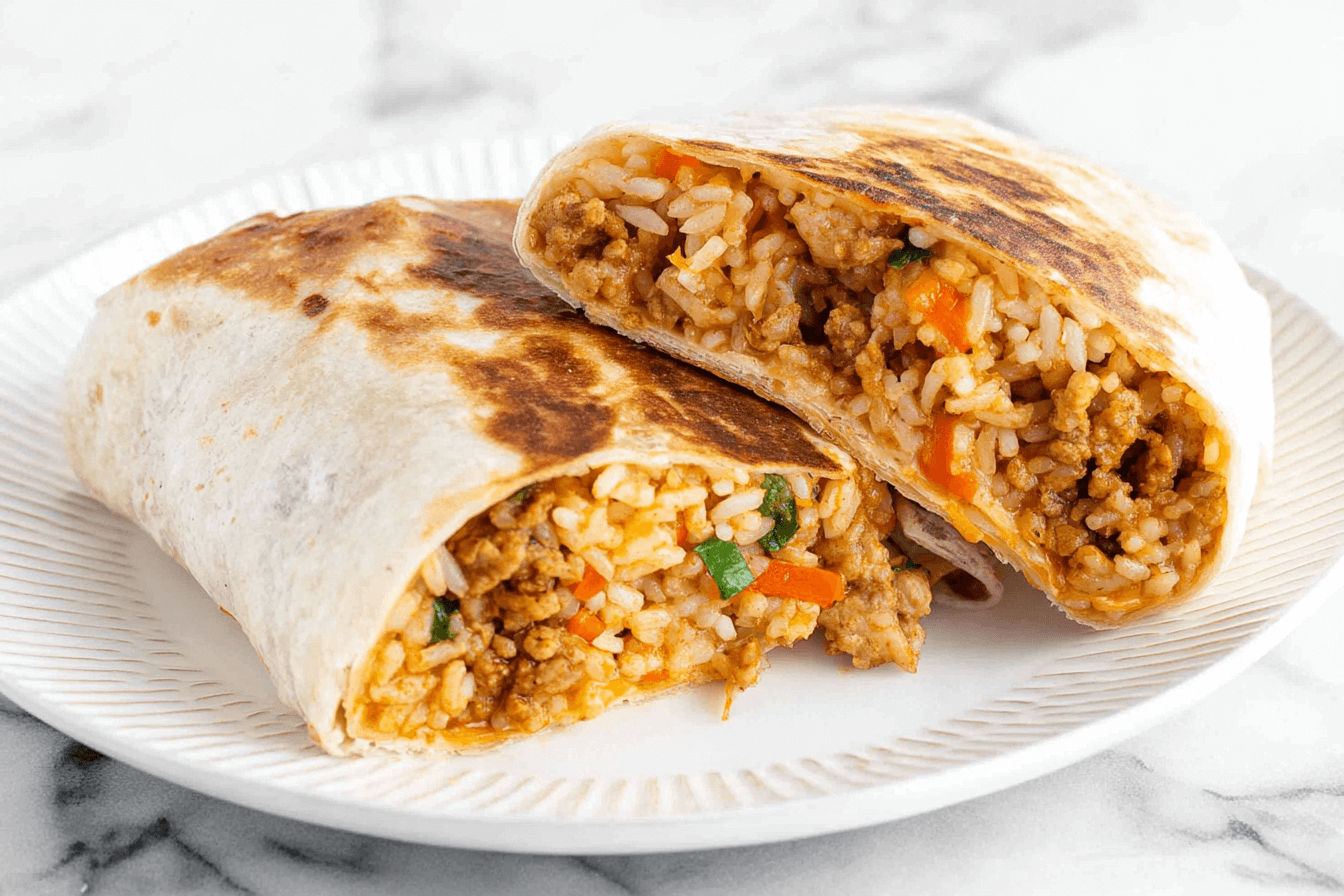 Cheesy Ground Chicken Burritos - Easy, Flavorful Comfort Food