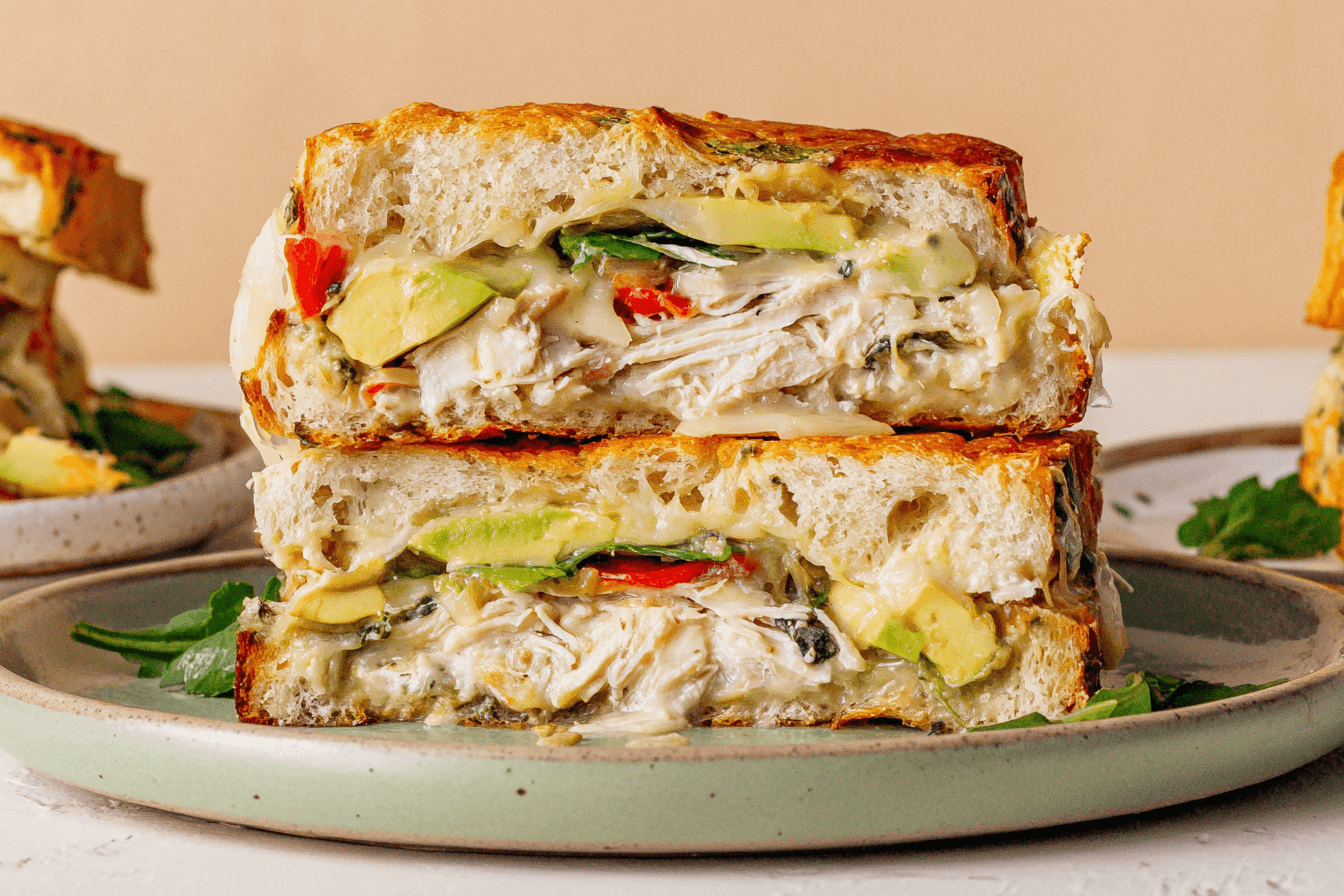 Delicious Chicken Avocado Melt Sandwich Recipe - Easy & Quick