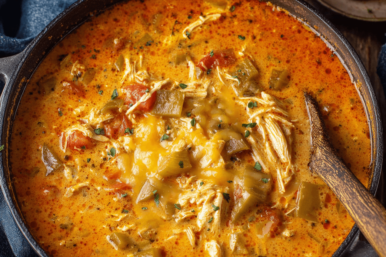 Creamy Chipotle Chicken Soup Recipe - Easy and Comforting