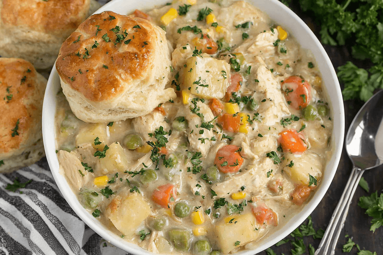 Crock Pot Chicken Pot Pie Recipe - Easy Comfort Food