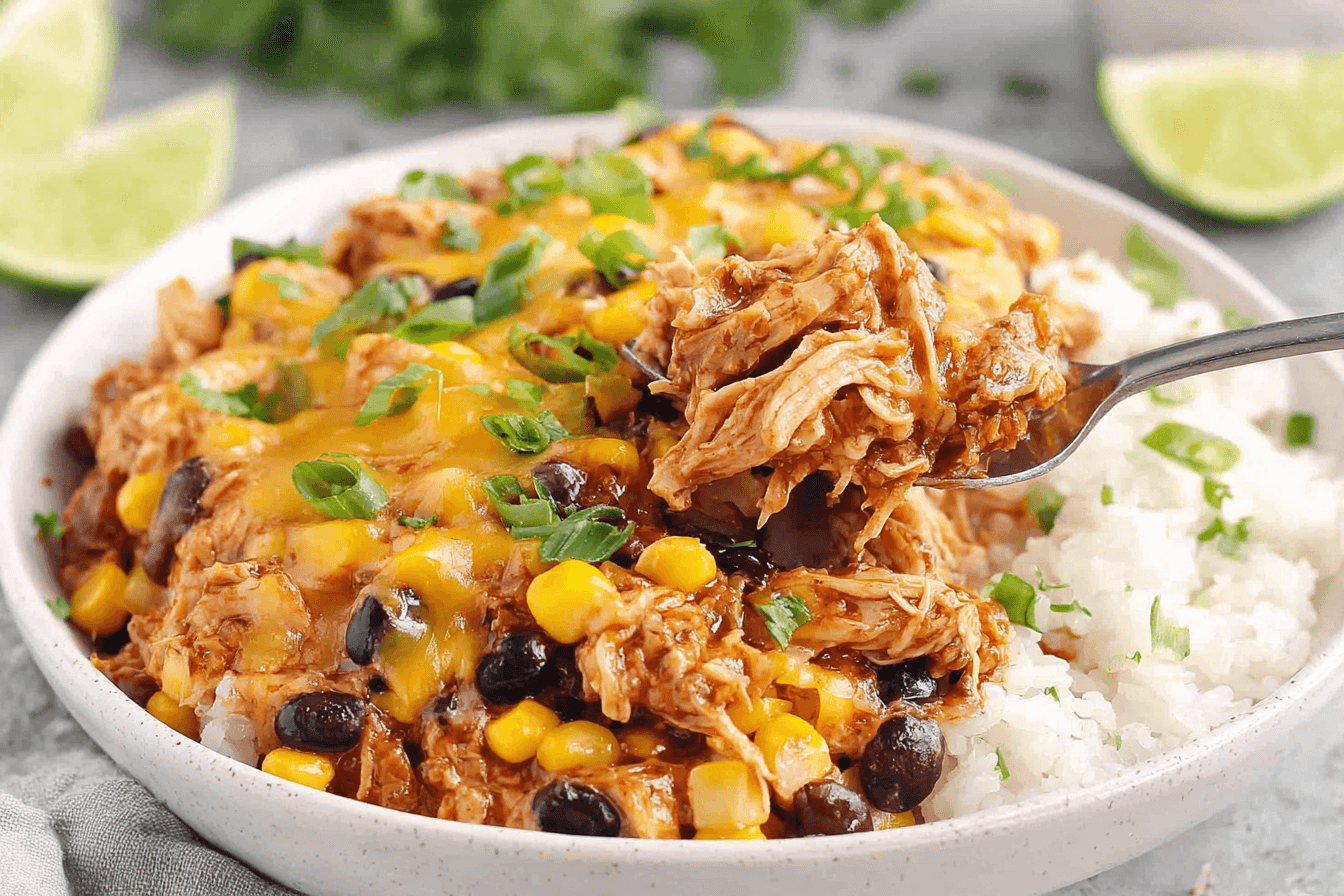 Slow Cooker Chicken Burrito Bowls Recipe - Easy & Delicious