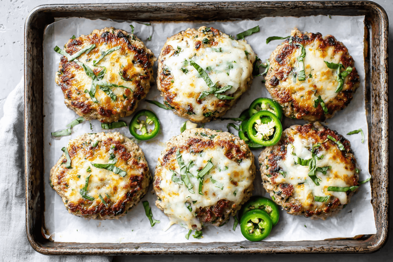 Spicy Turkey Burgers with Pepper Jack Cheese - Flavorful & Easy Recipe