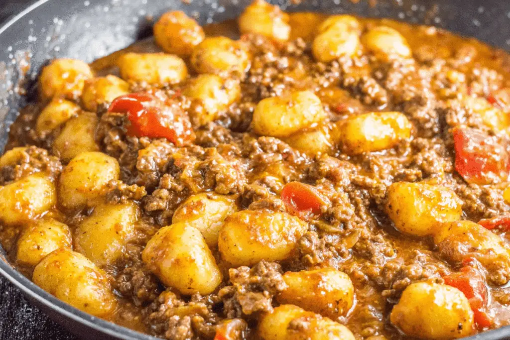 Delicious Taco Gnocchi Skillet Recipe - Easy Comfort Food