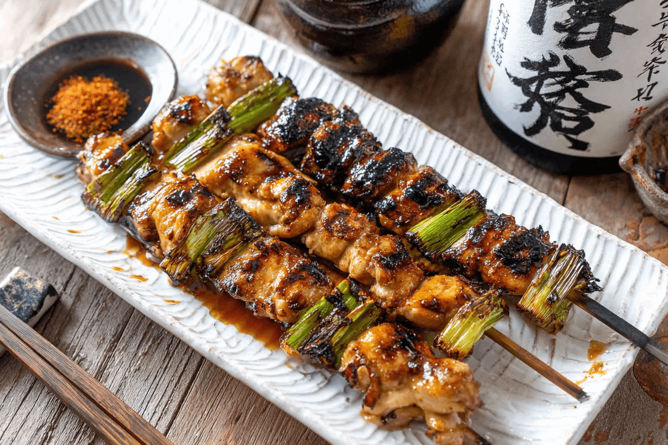 Easy Japanese Chicken Yakitori Skewers Recipe - Delicious & Quick