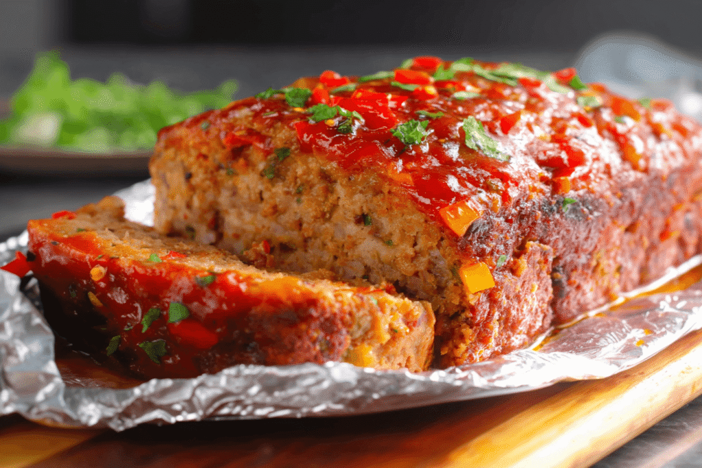 Sausage And Peppers Meatloaf Recipe - Delicious Comfort Food