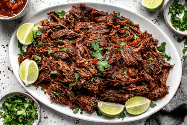 Delicious Beef Machaca Recipe - Slow Cooker Shredded Beef Tacos